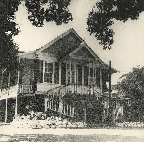 18th Century House Half Way Tree St Andrew · National Library Of