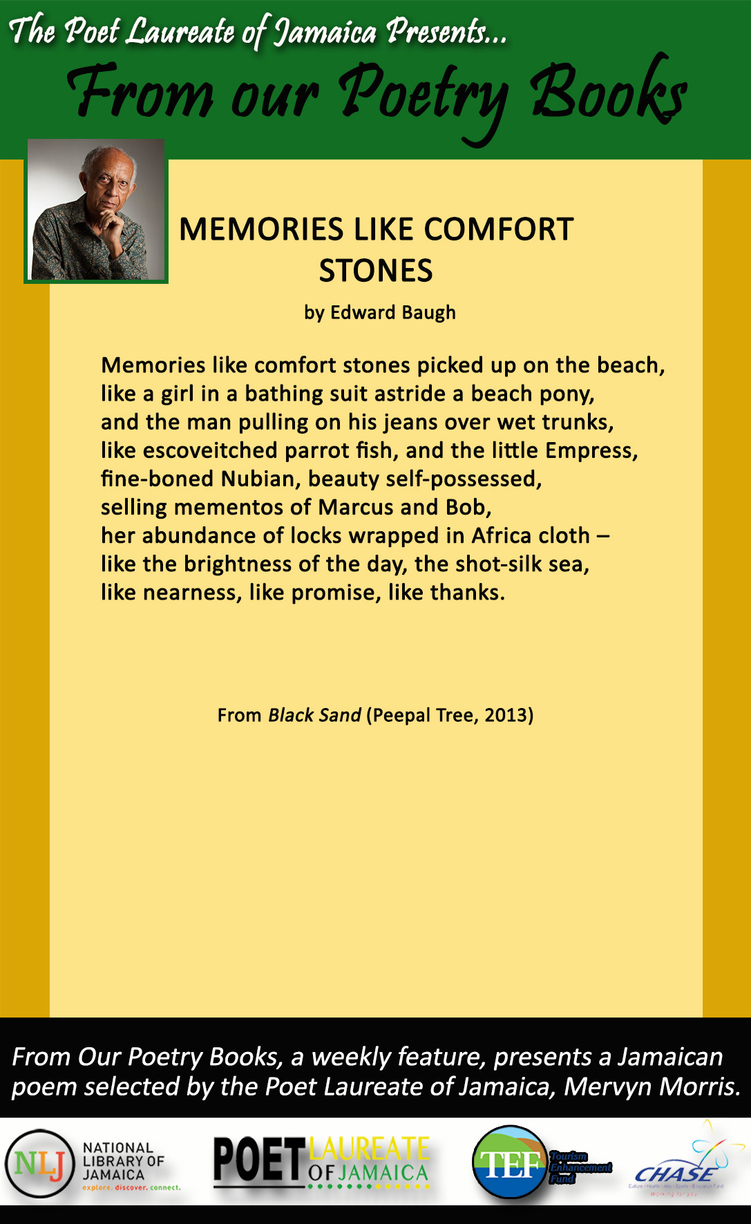 Week 1 – Sunday, August 2, 2015 – (Memories Like Comfort Stones ...