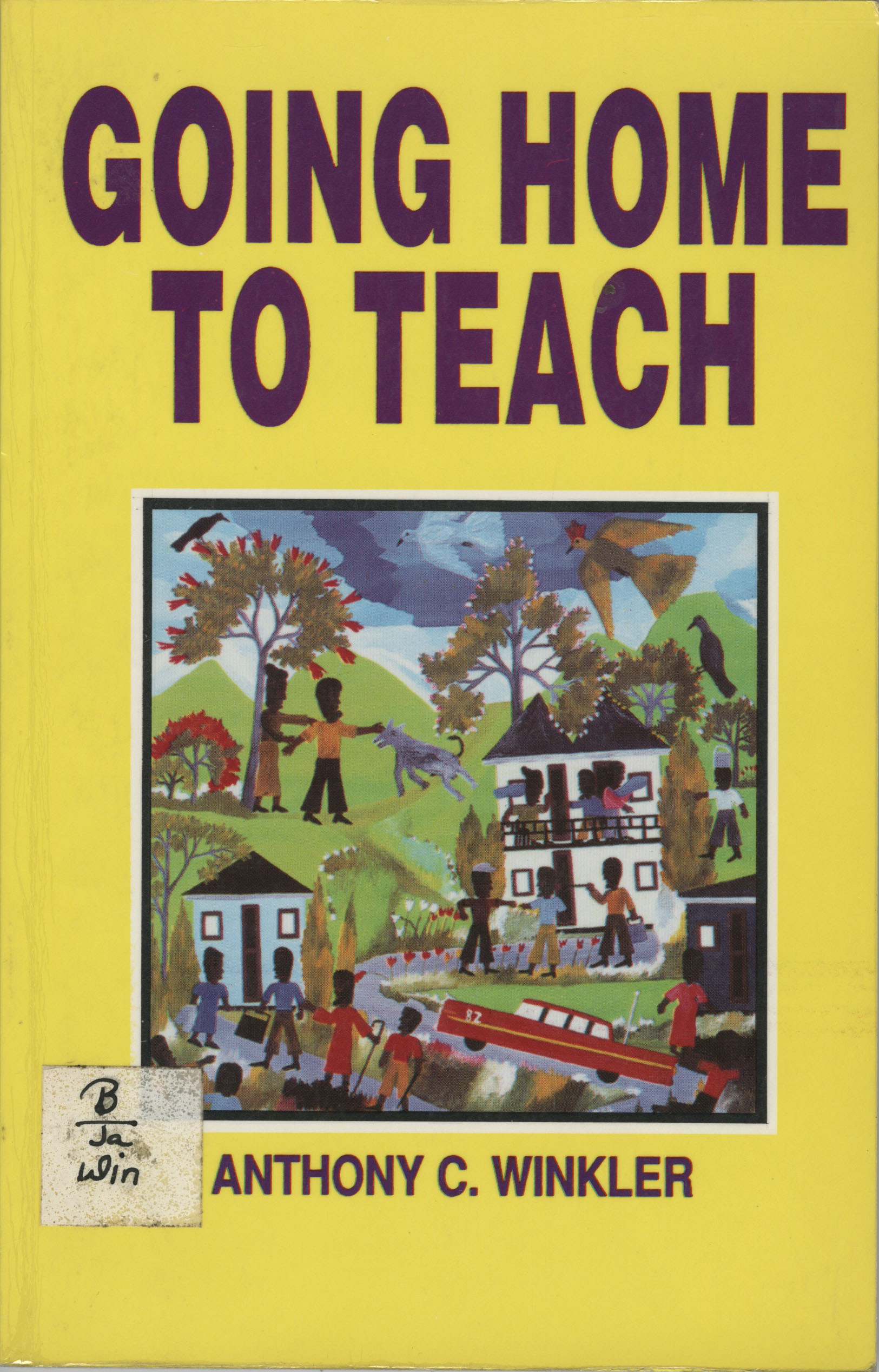Anthony Winkler Archive – Biography | The National Library of Jamaica