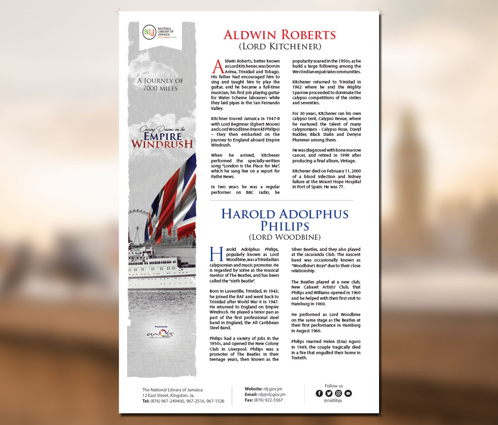 windrush-exhibition-three | The National Library of Jamaica