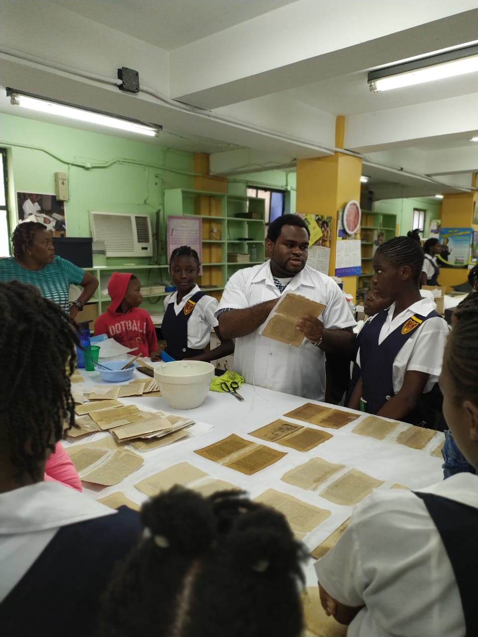 NLJ library tours | The National Library of Jamaica